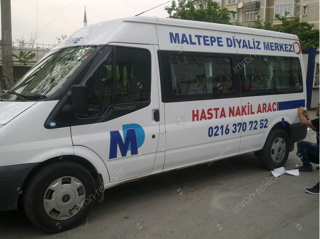 Ford Transit Hasta Nakil Aracı Kaplama - 0531 082 97 94