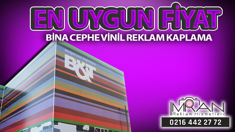 Bina Cephe Vinil Reklam Kaplama Örnekleri, Modelleri, Gorselleri ...